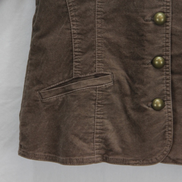 Bandolino | Jackets & Coats | Stretch Sueded Denim Jacket Womens M ...